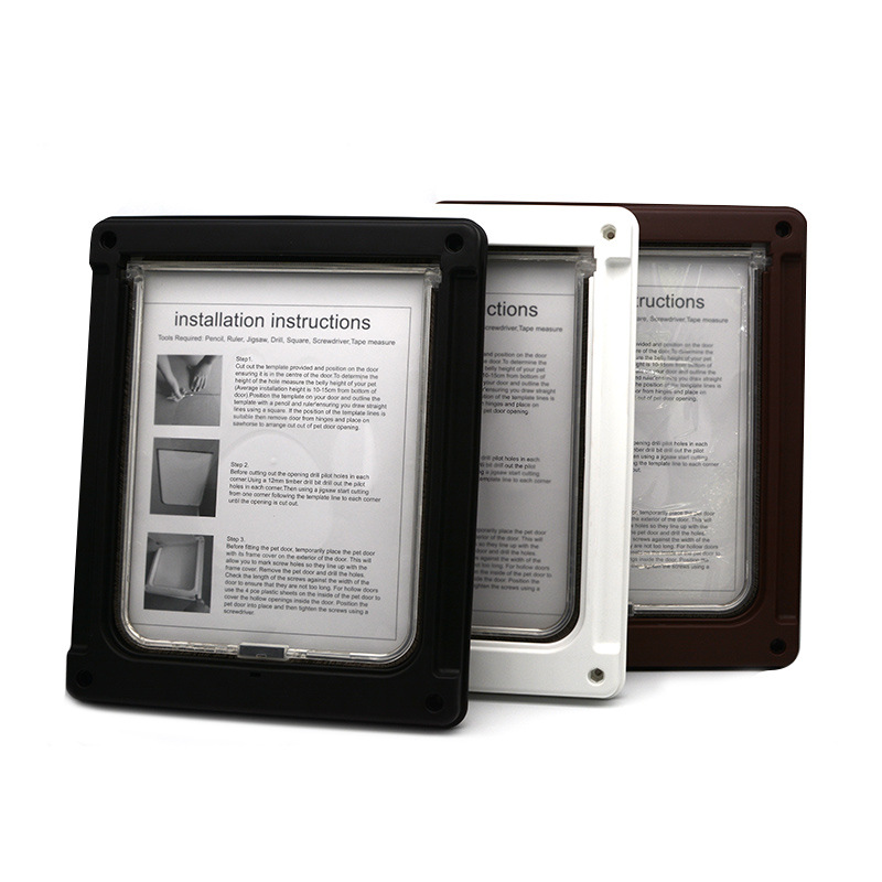 Self-Closing Flap Door - White