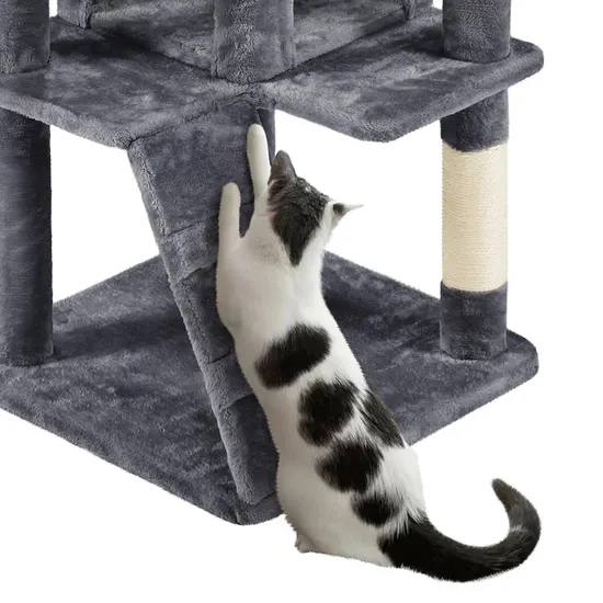 Multi-Level Cat Tree Tower-Model K02 Dark Grey